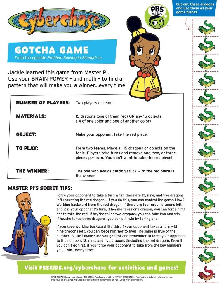 Gotcha Game | Kids Coloring Pages | PBS KIDS for Parents