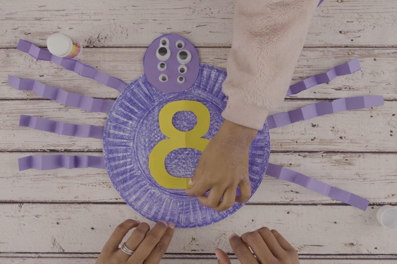 How to Make Math Animal Crafts With Paper Plates | Kids Coloring Pages ...