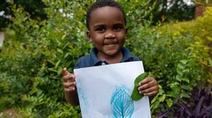 Nature Art Picture Frames | Crafts for Kids | PBS KIDS for Parents