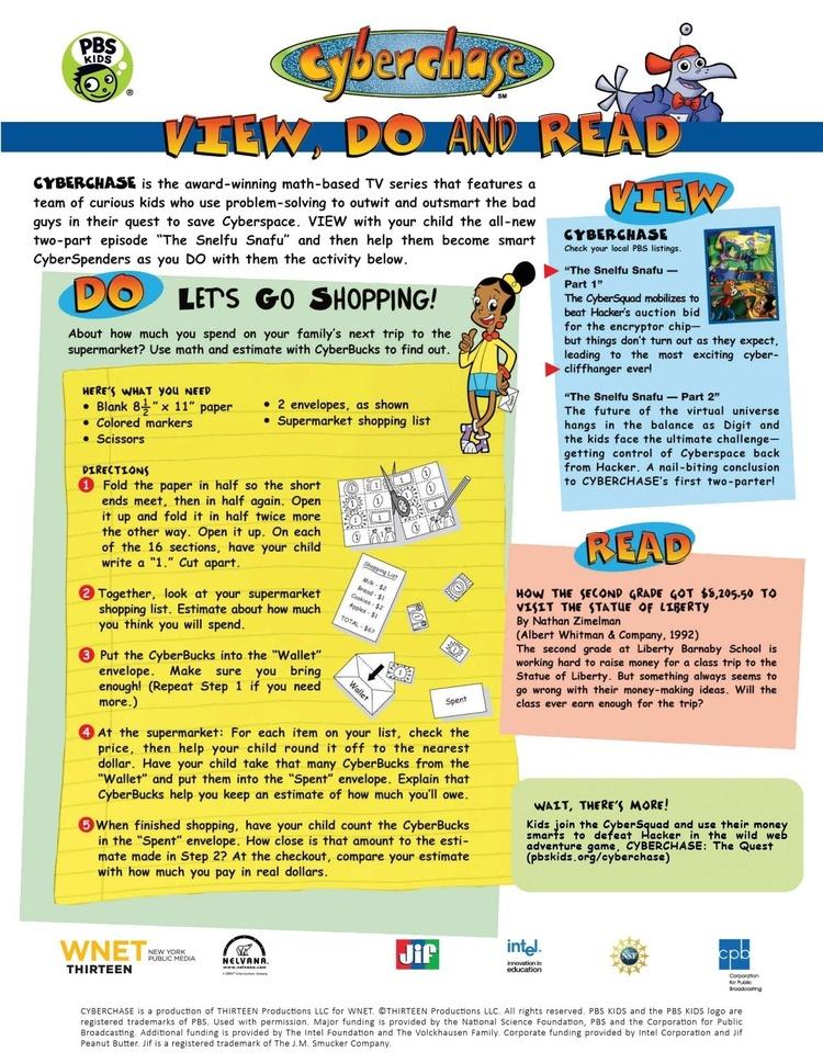 Let's Go Shopping | Kids Coloring Pages | PBS KIDS for Parents