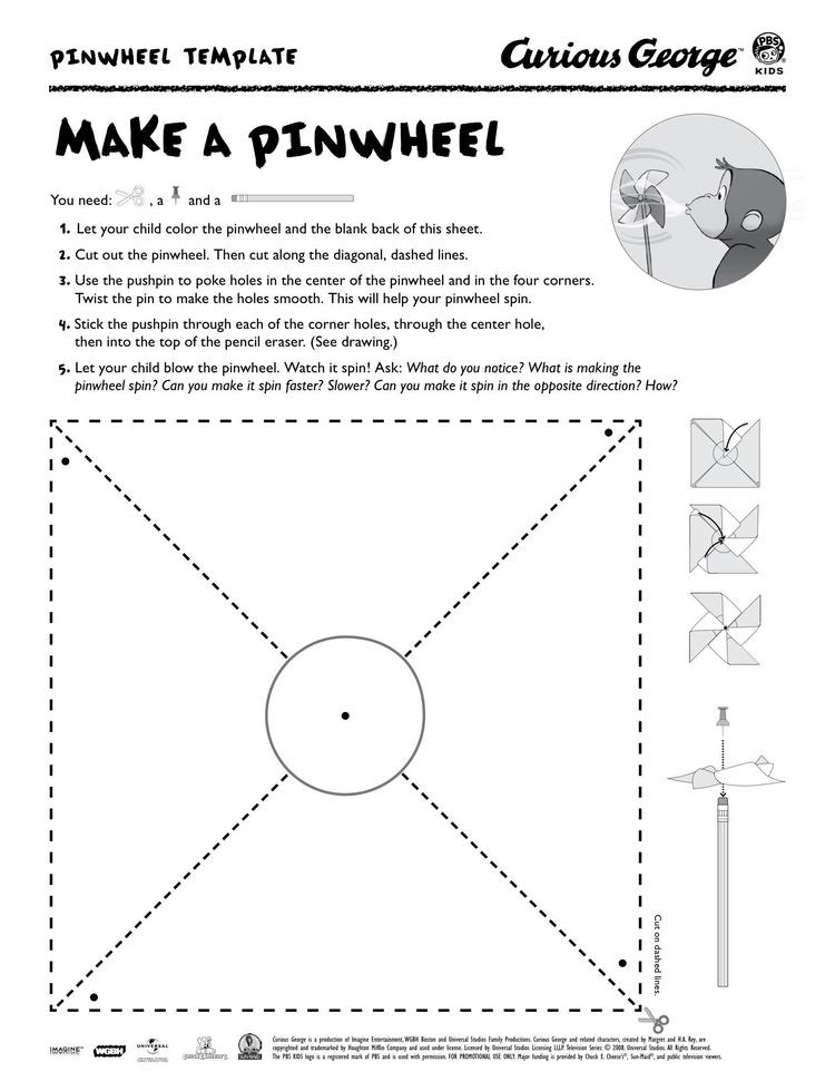 pinwheel template printable