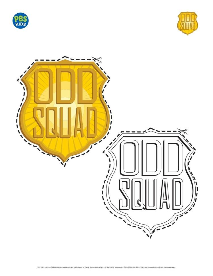Odd Squad Coloring Pages